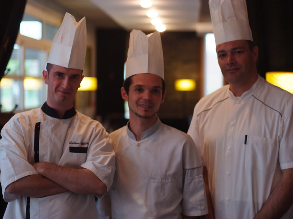 La Fauceille, C'est AUSSI un restaurant, et un chef Toque Blanche